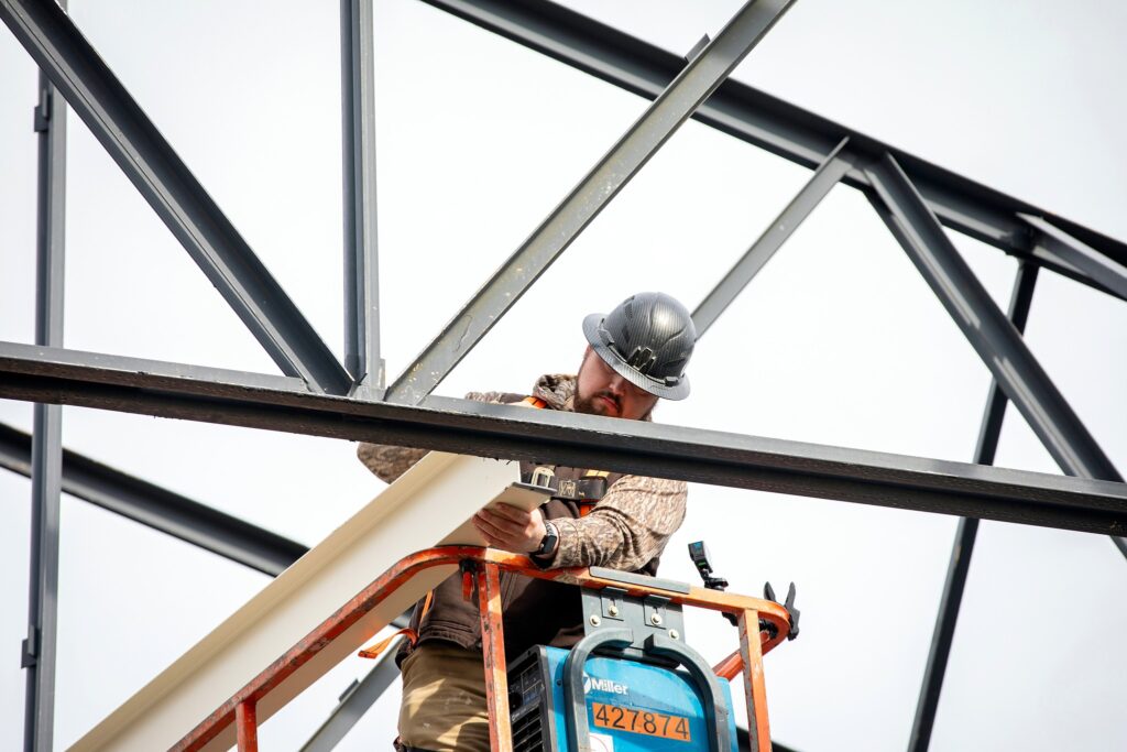 Eastover Gardens Firehouse 6 Beam Signing Ceremony - Kenbridge Construction